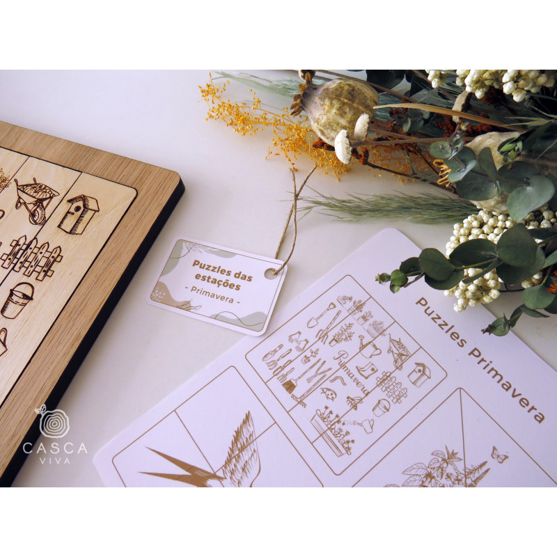 Pack Primavera - 4 puzzles